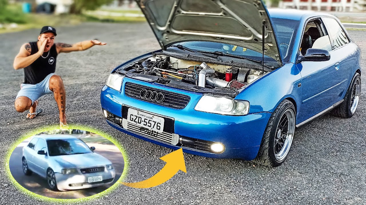 AUDI A3 TURBO de 500 CAVALOS - PROJETO INSANO Garagem NR ...