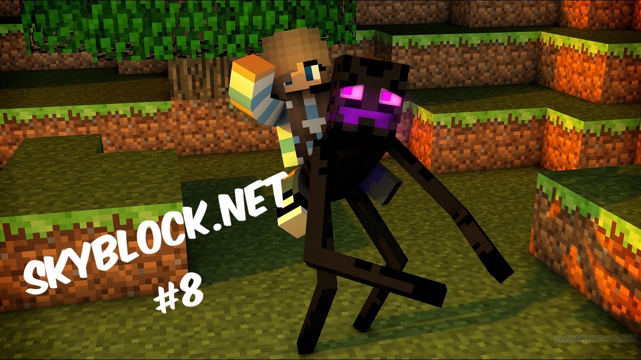 =-Skyblock-= A dancing enderman?! #8 - YouTube
