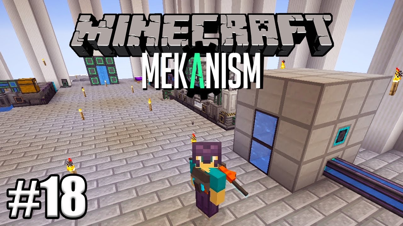 FISSION REACTOR! SURVIVING WITH MEKANISM E18 - YouTube