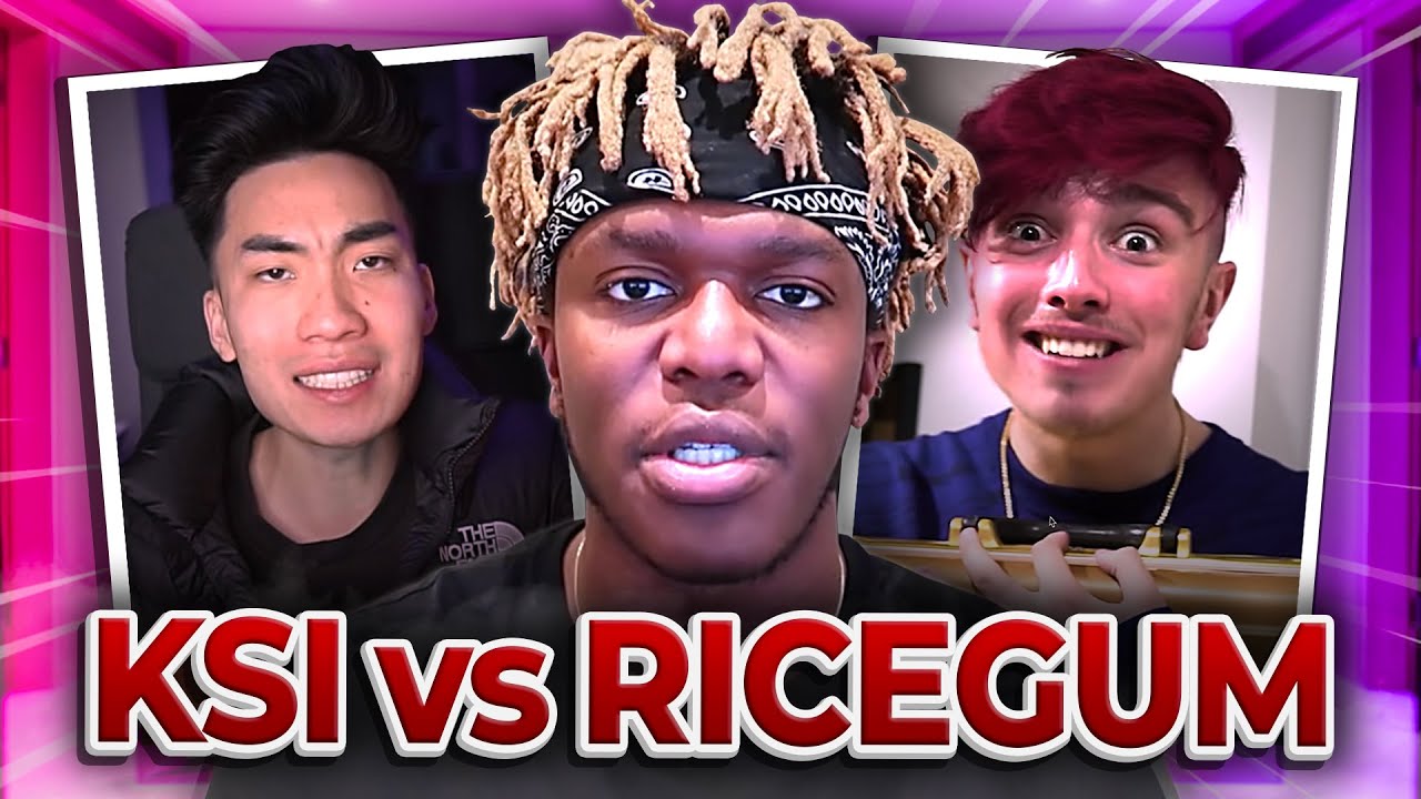 KSI vs Ricegum Beef Continues... - YouTube