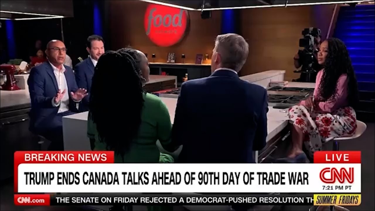 Trump ends trade talks with Canada | CNN NewsNight - YouTube