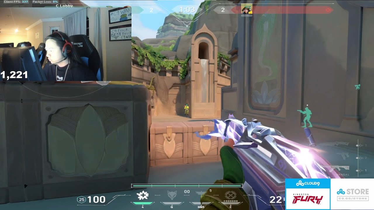 MVP! LOTUS! C9 XEPPAA INSANE SKYE GAMEPLAY - VALORANT FULL MATCH - YouTube