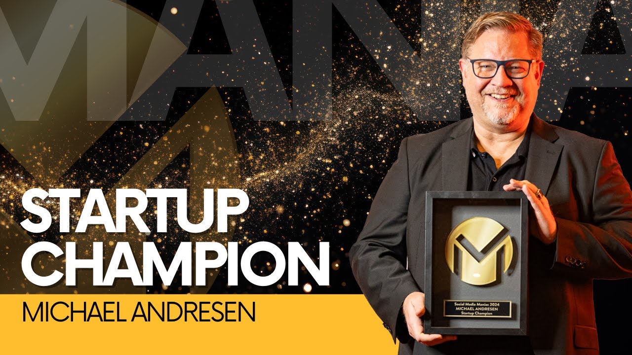 Michael Andresen Social Media Maniac Award 2024 - YouTube