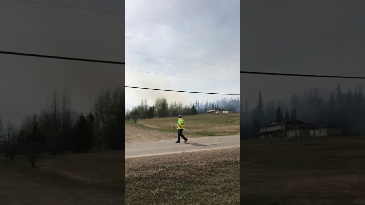 Fort Nelson Forest Fire - May 11 2018 - YouTube