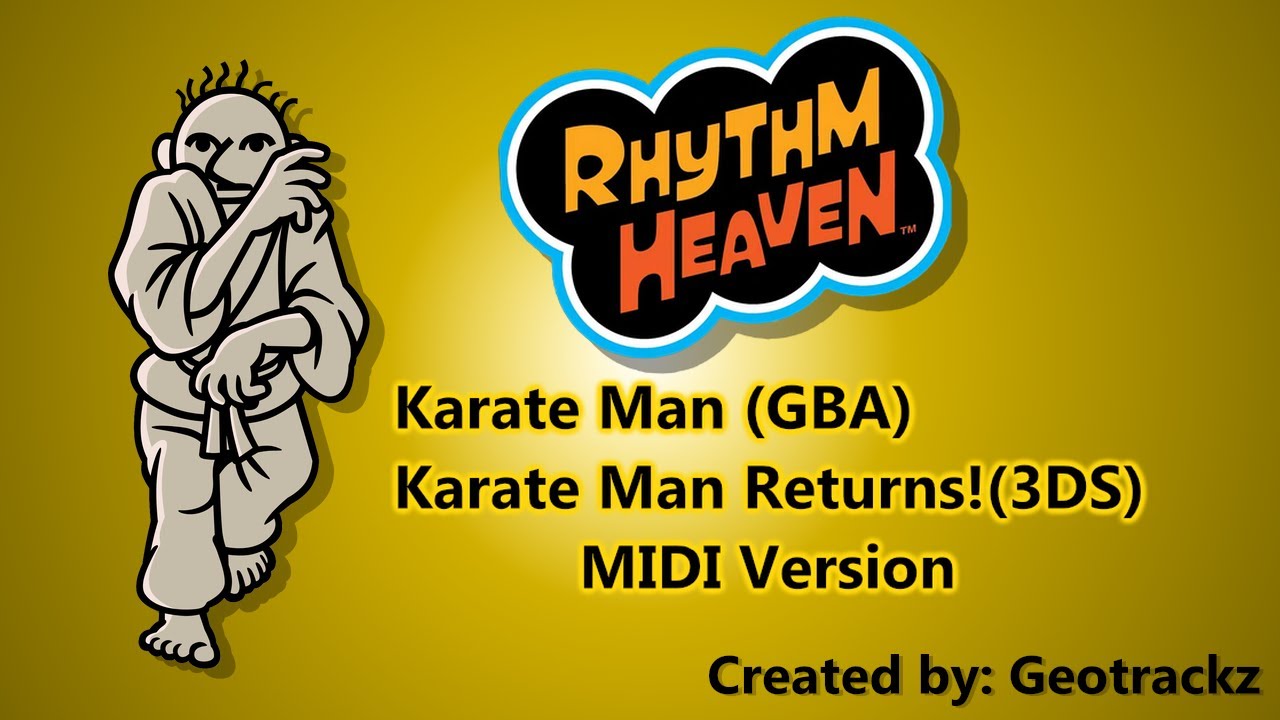 Rhythm Heaven "Karate Man Returns!" -MIDI Version- (Created by ...