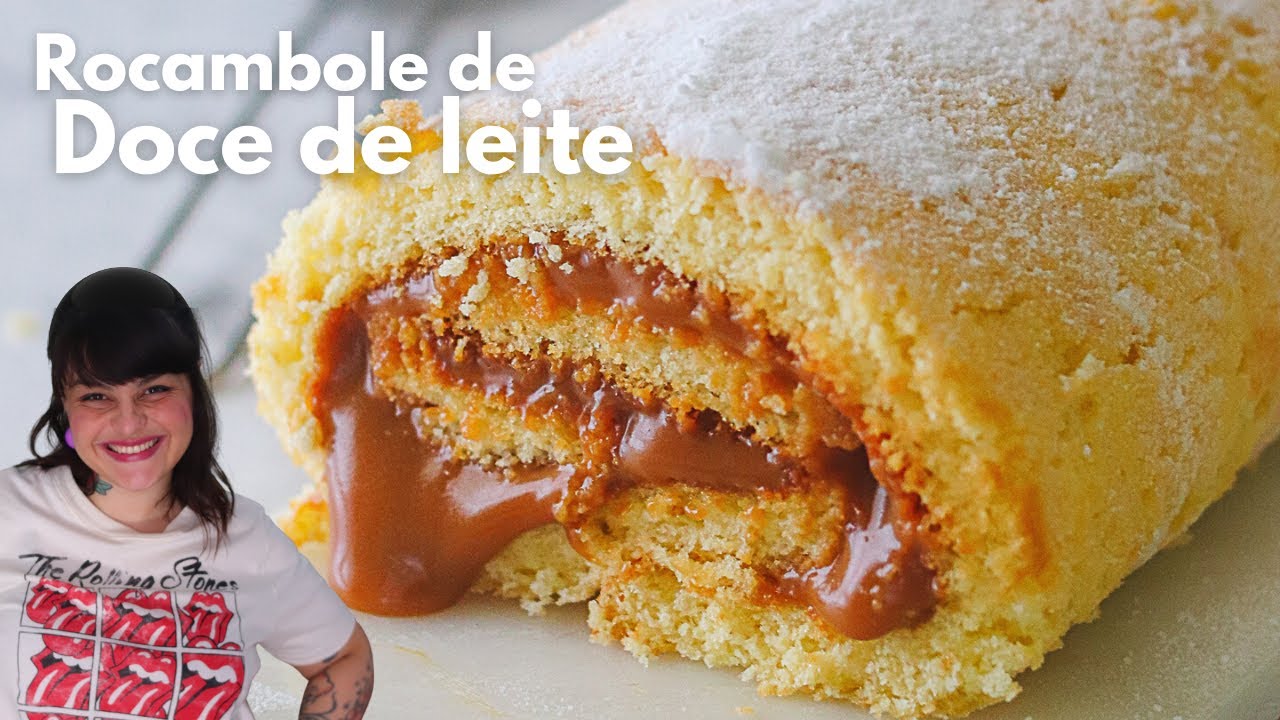 ROCAMBOLE DE DOCE DE LEITE | MASSA PERFEITA E SUPER MACIA! - YouTube