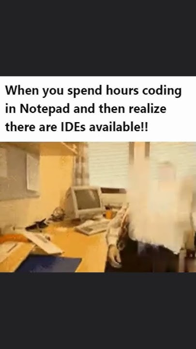 Coding In Notepad Vs Ides Coding Codinglife Python React Github Developer Youtube