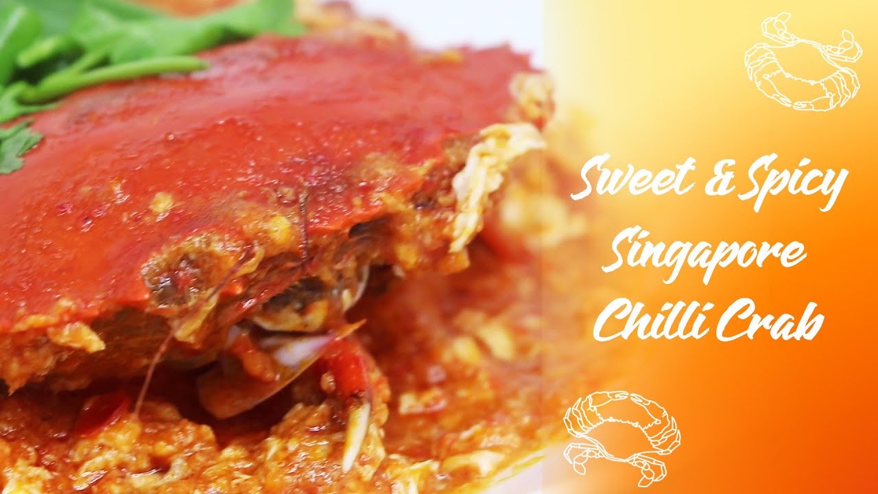 How to cook Sweet & Spicy Singapore Chilli Crab 辣椒螃蟹 | Easy One-wok ...