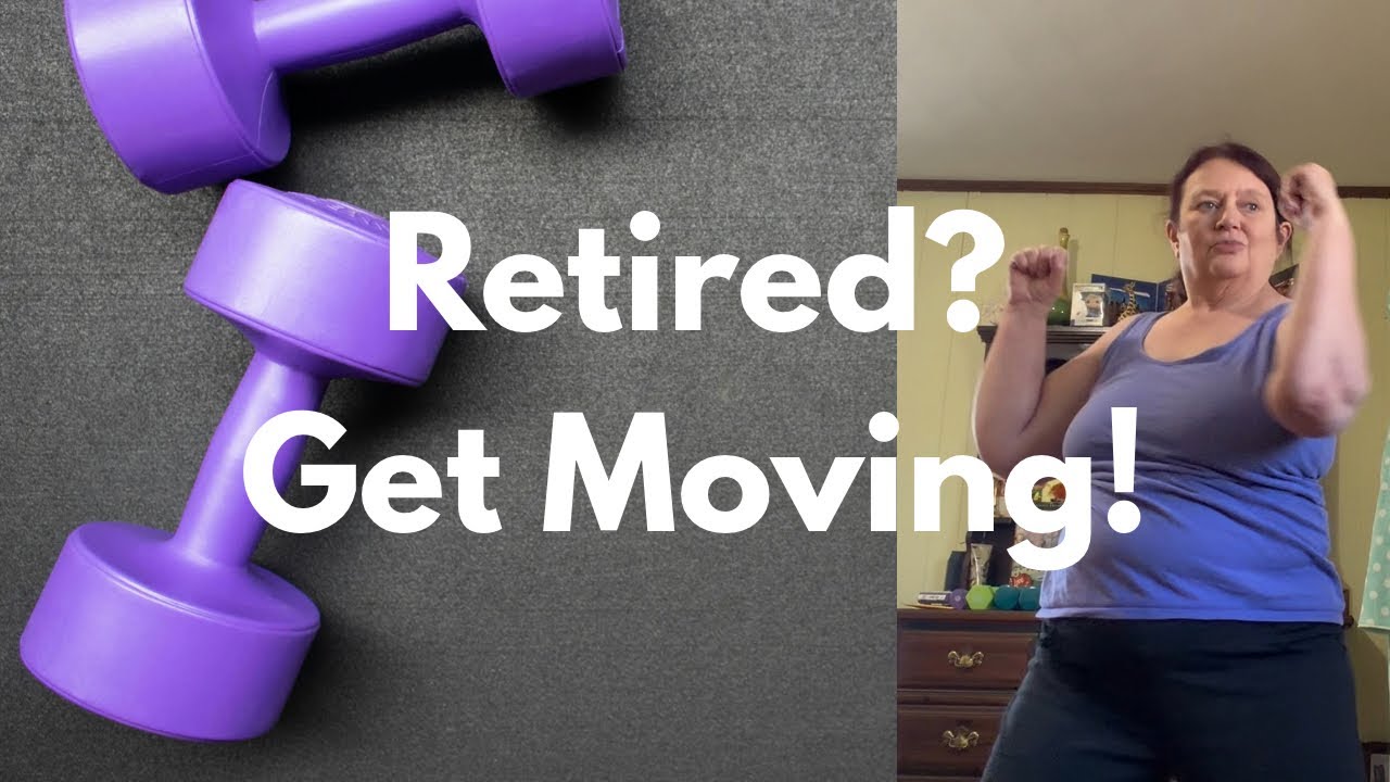 Exercise Accountability Day 2! Staying Active in Retirement! - YouTube