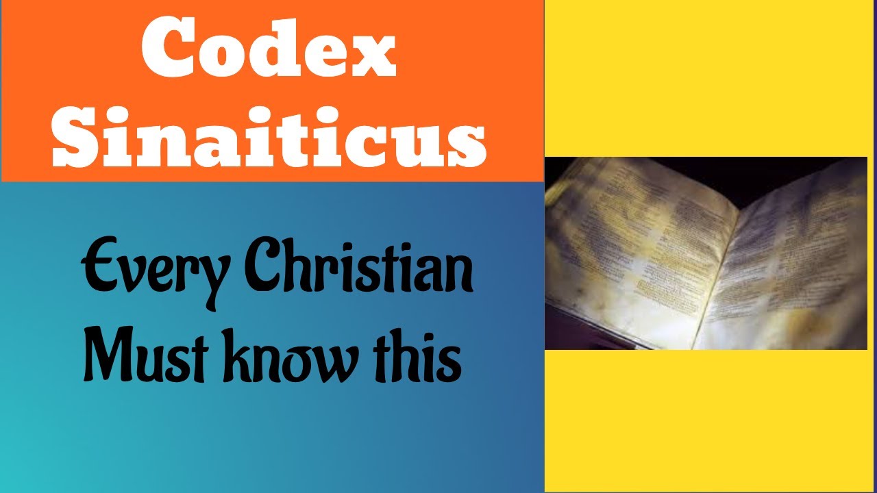 codex Sinaiticus: An Inspiring Story from Sinai Peninsuala critical for ...