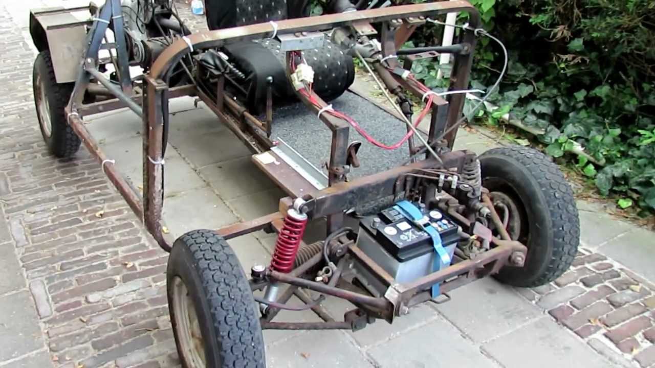 125cc homemade mini buggy (variomatic) - YouTube
