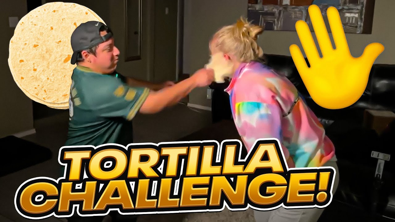 We Did The Tortilla Slap Challenge And It Was A Mistake... - YouTube