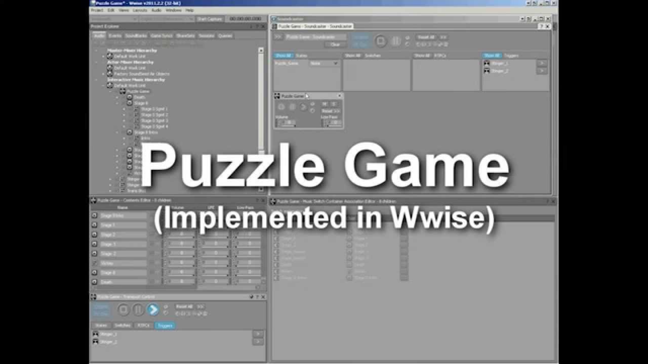 Wwise integration - Puzzle Game Music - YouTube