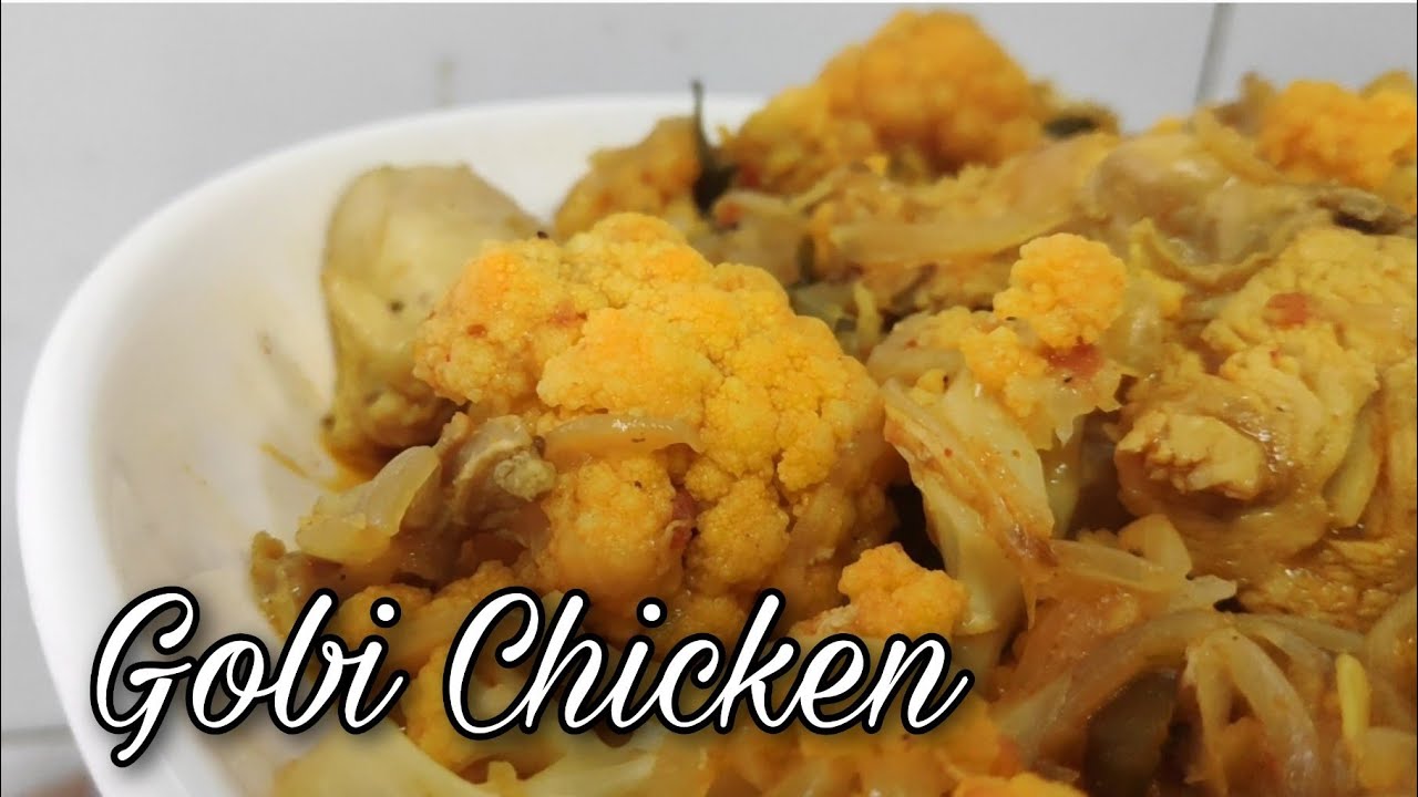 Gobi Chicken Recipe - YouTube