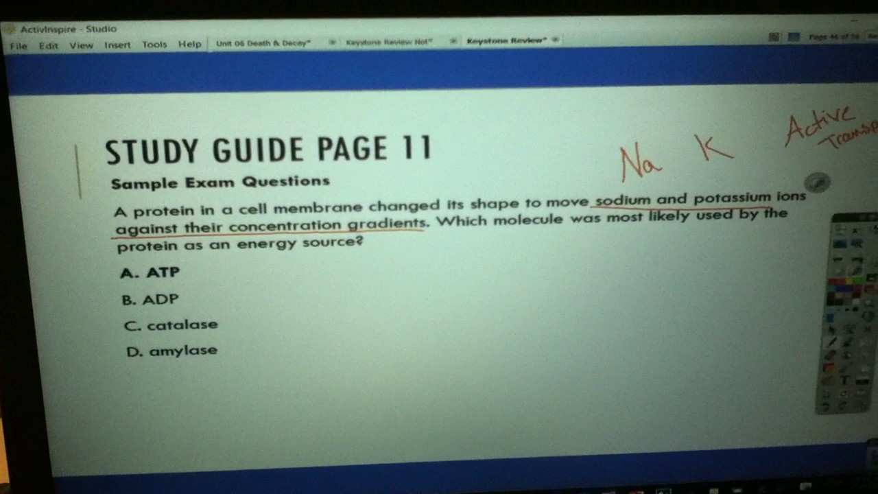 Keystone study Guide Page 11 - YouTube