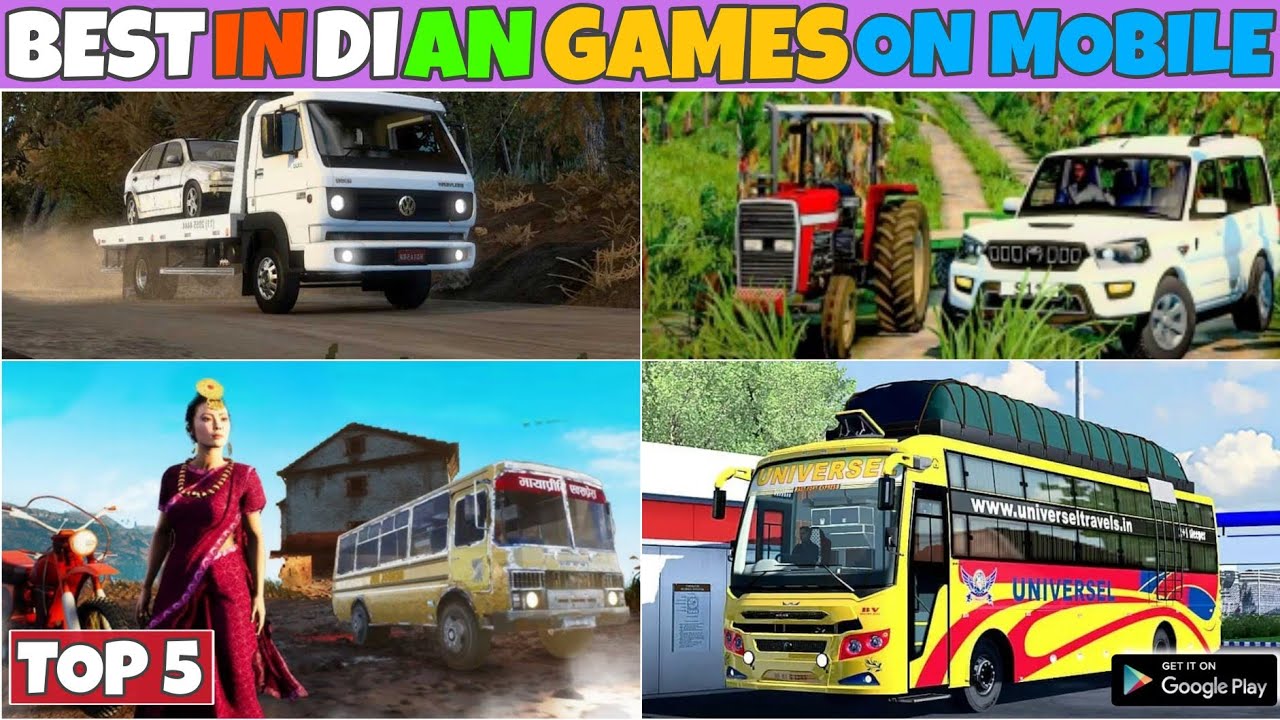 TOP 5 INDIAN GAMES FOR ANDROID! HIGH GRAPHICS MADE IN INDIA GAMES/BEST ...