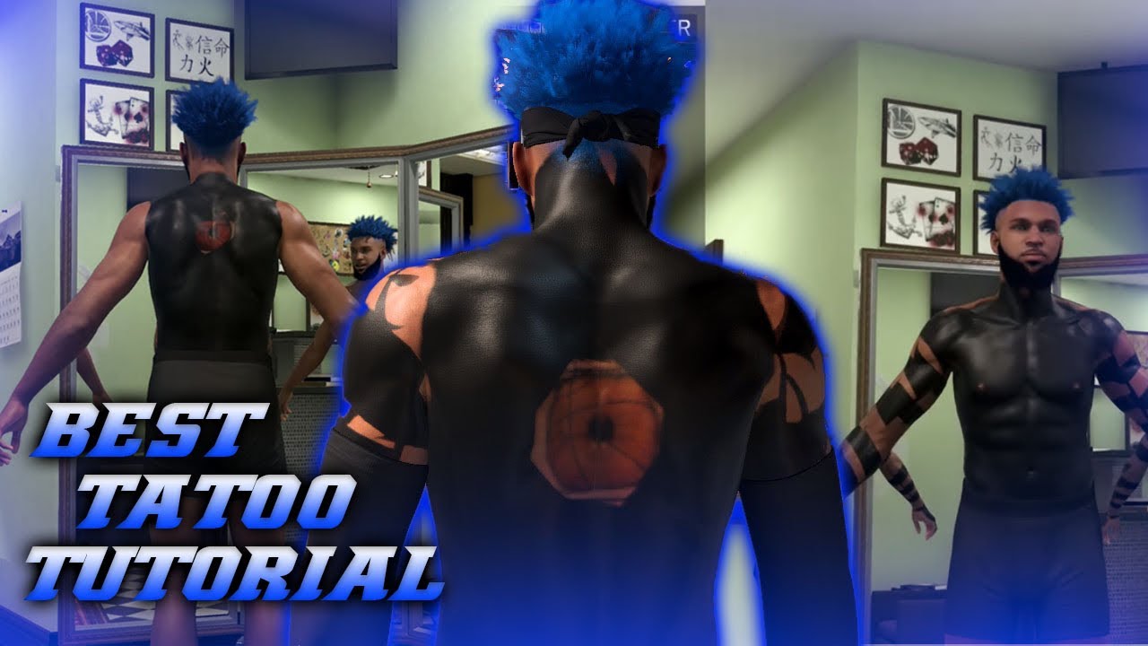 THE BEST TATOO TUTORIAL IN NBA 2K20! THE BEST TATOOS IN THE GAME - YouTube