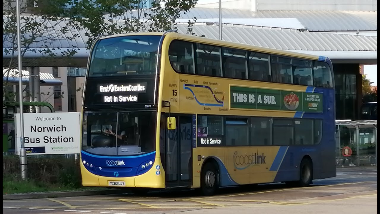 Norwich Bus Observations, 16/10/2020 Firstbus. - YouTube