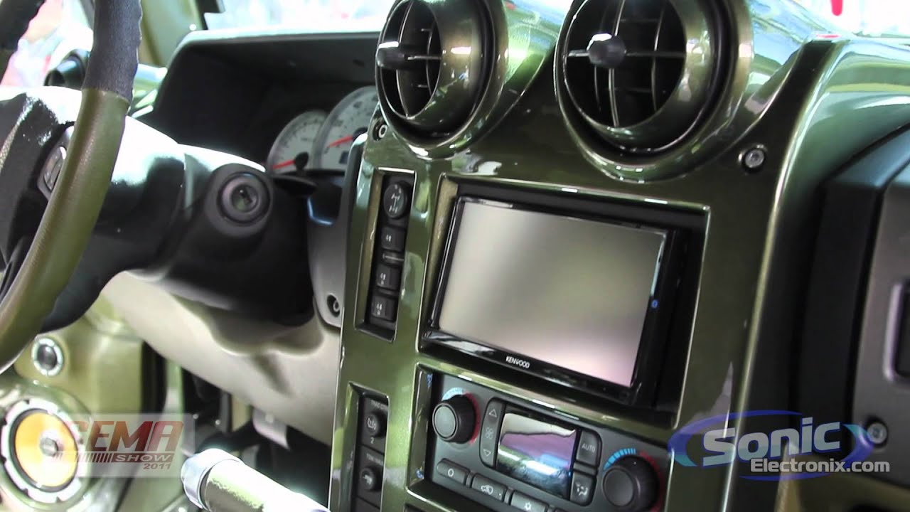 Hummer H2 Showcar w/ Vibe Audio & Kenwood @ SEMA 2011 - YouTube