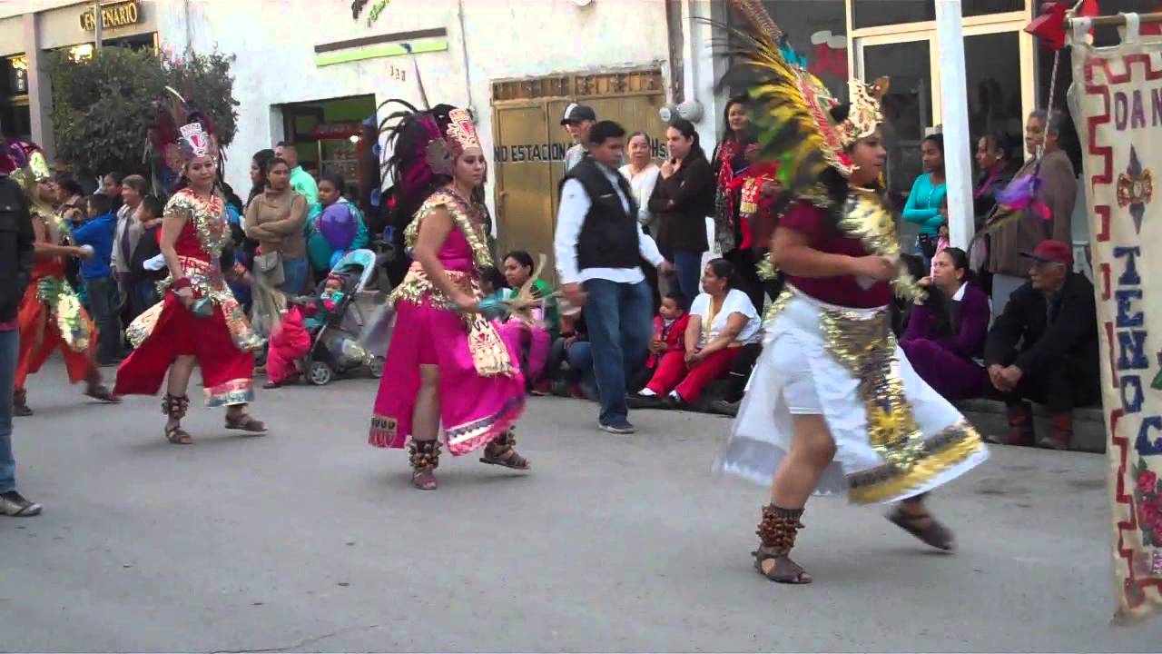 DANZA AZTECA 22 PEREGRINACION GUADALUPANA - YouTube