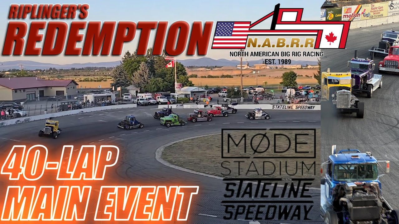 Big Rig 40-Lap Main at Stateline Speedway - THE REDEMPTION - YouTube