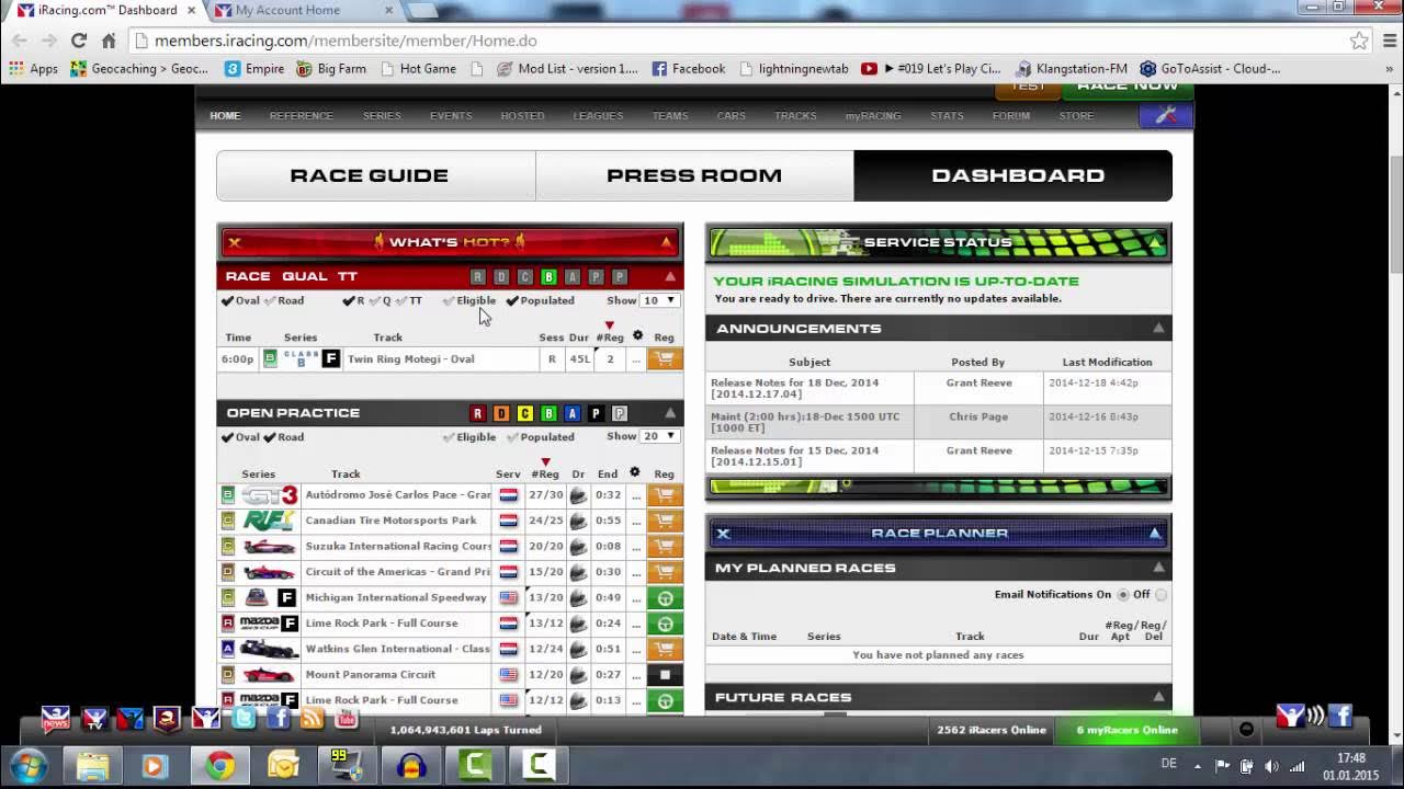 Iracing Tutorial Dashboard und Account Verlängerung #Deutsch - YouTube