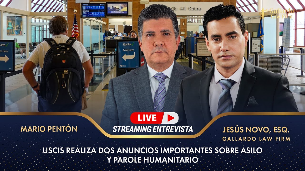 USCIS realiza dos anuncios importantes sobre asilo y parole humanitario ...
