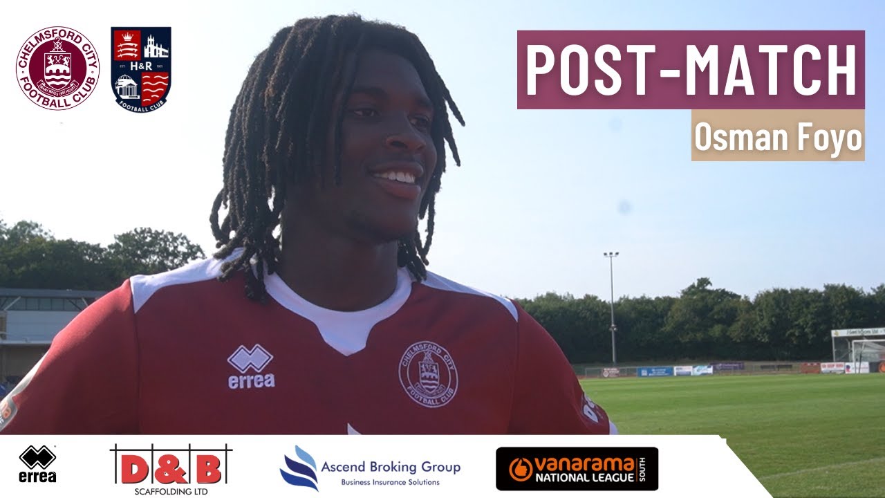 Osman Foyo Post Hampton & Richmond (H) - YouTube
