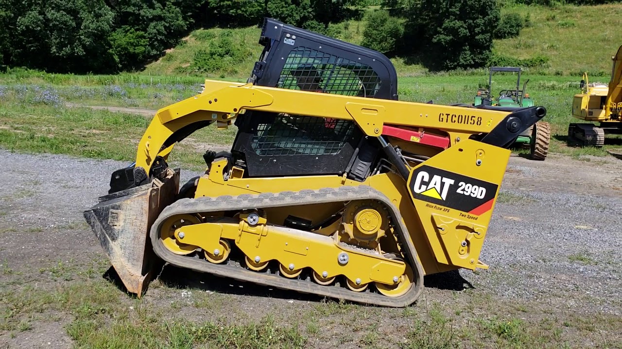 2014 Caterpillar 299D Compact Tracked Loader For Sale! Running ...