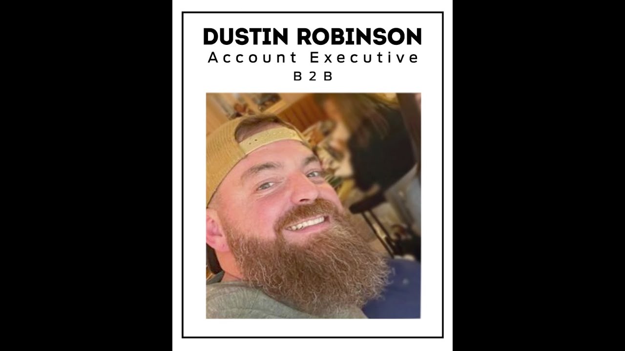 Meet the Sales team Dustin Robinson - YouTube