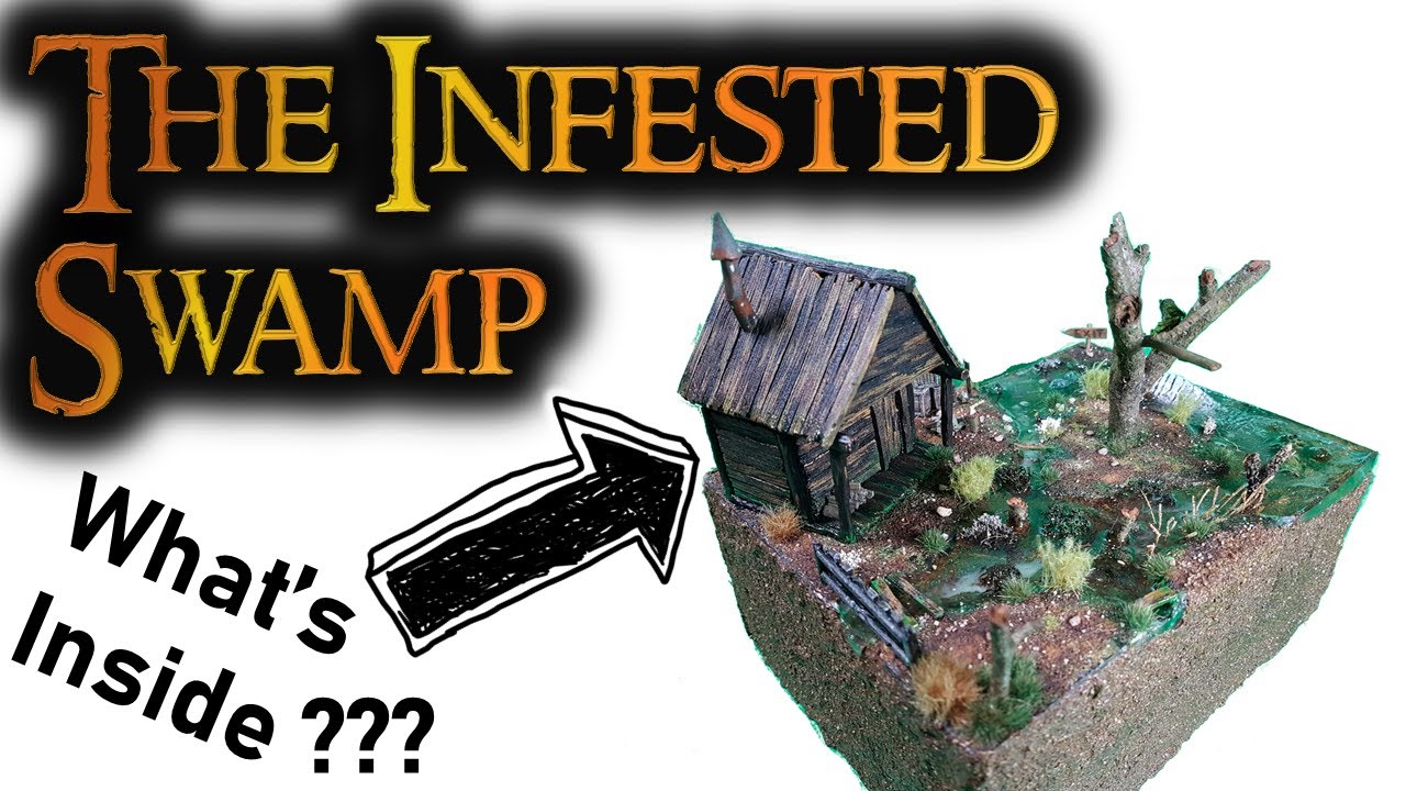 Will you escape the Infested Swamp? - Diorama fantasy - YouTube