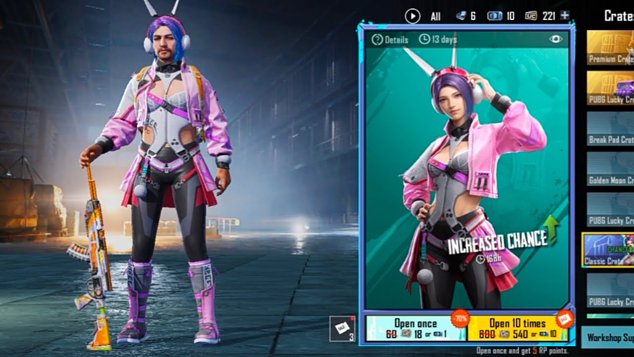 CLASSIC CREAT OPENING PUBG MOBILE SEASON 11 TO M21 UPGRADE PASS PUBG ...