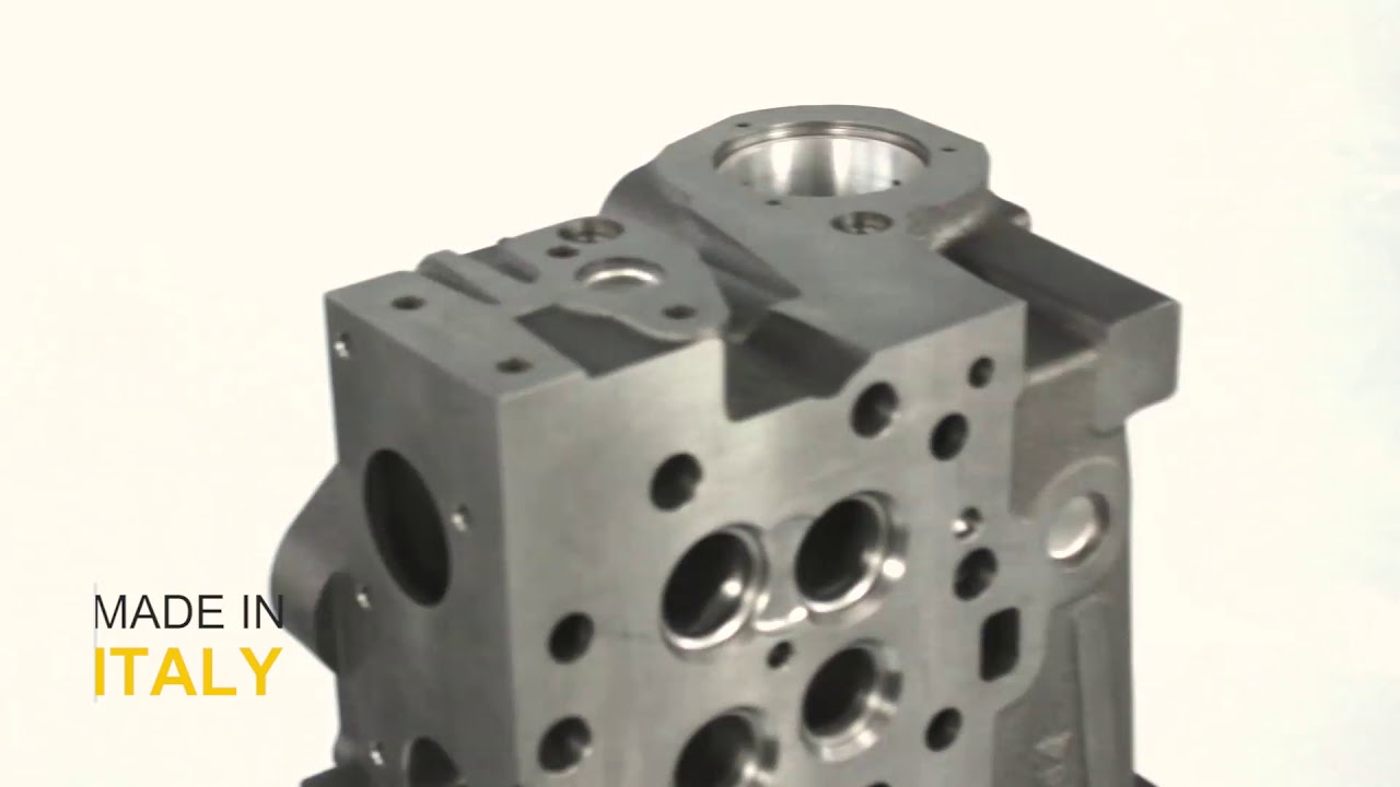 CGR Ghinassi - CAT C-Series Cylinder Heads - YouTube