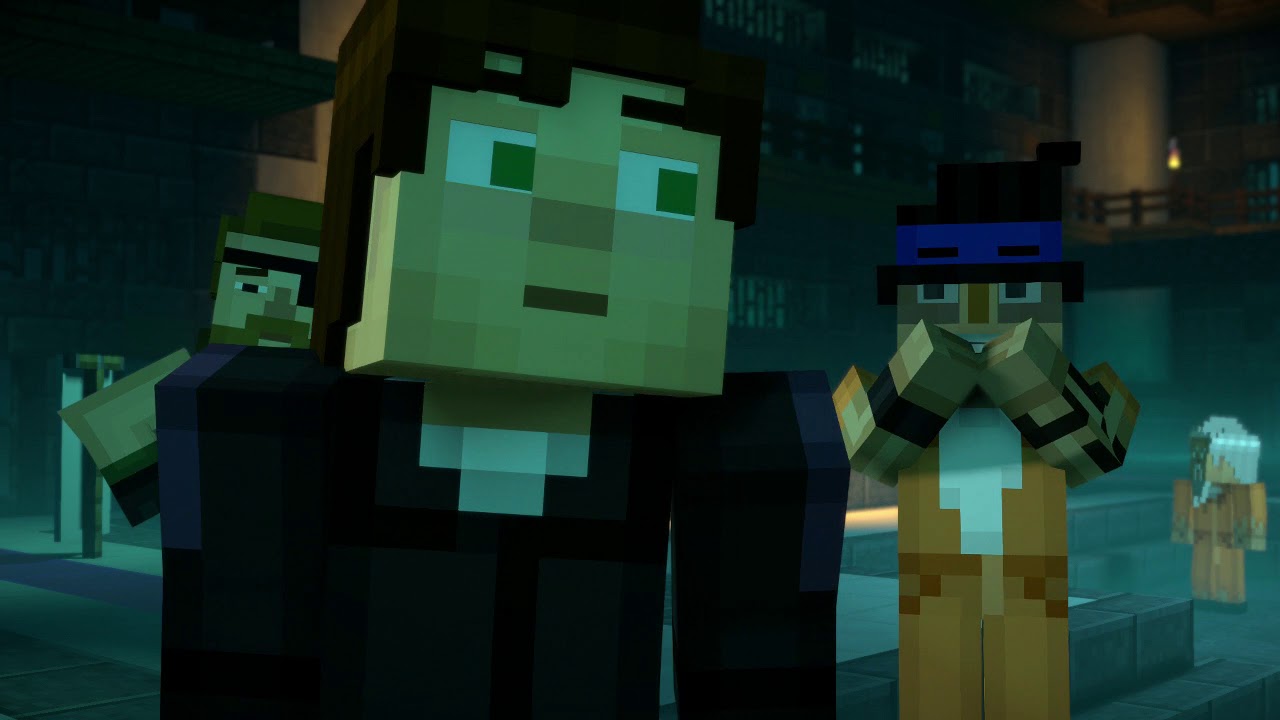 Minecraft Story Mode S2 Part 10, Give Radar A Cookie - YouTube