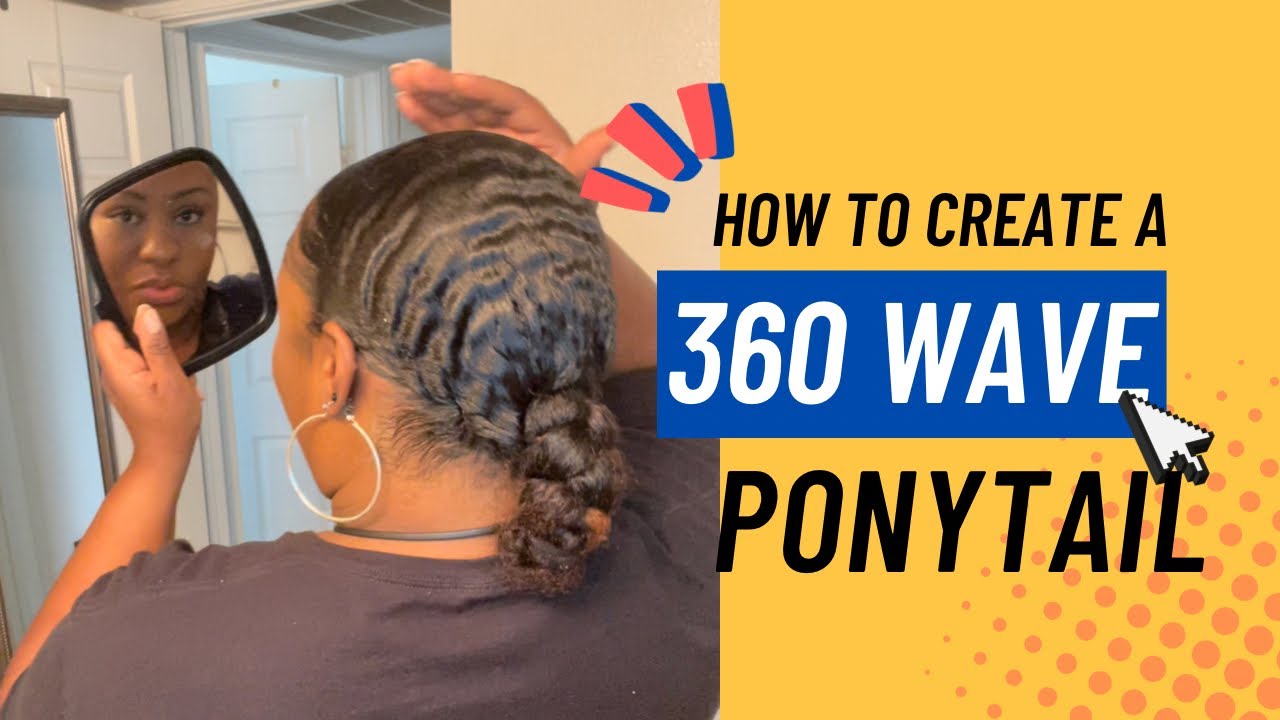 How to get 360 WAVES on ANY natural hair TEXTURE😱 - YouTube