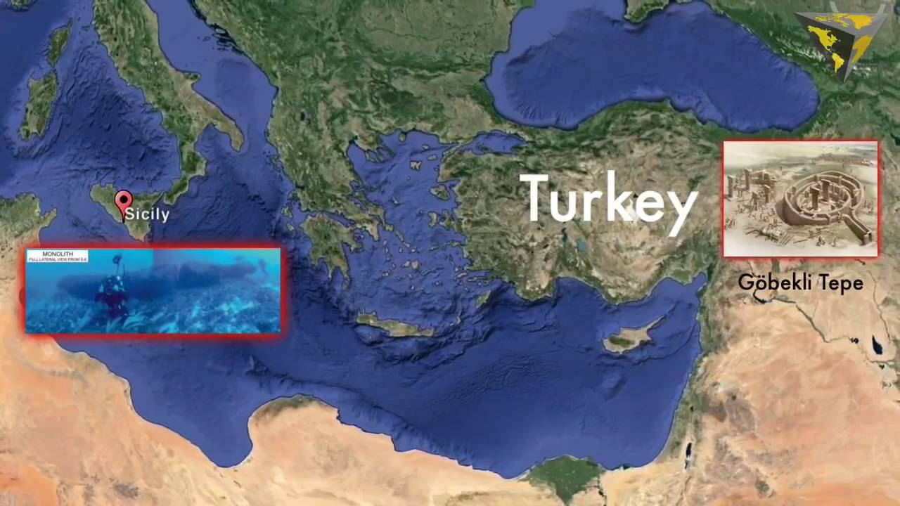 Huge Underwater 'Stonehenge' Monolith Found Off Coast of Sicily - YouTube