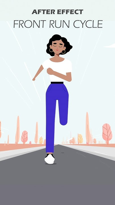 Front Run Cycle Animation #aftereffectstutorial #motiongraphics #aftereffectsanimation - YouTube