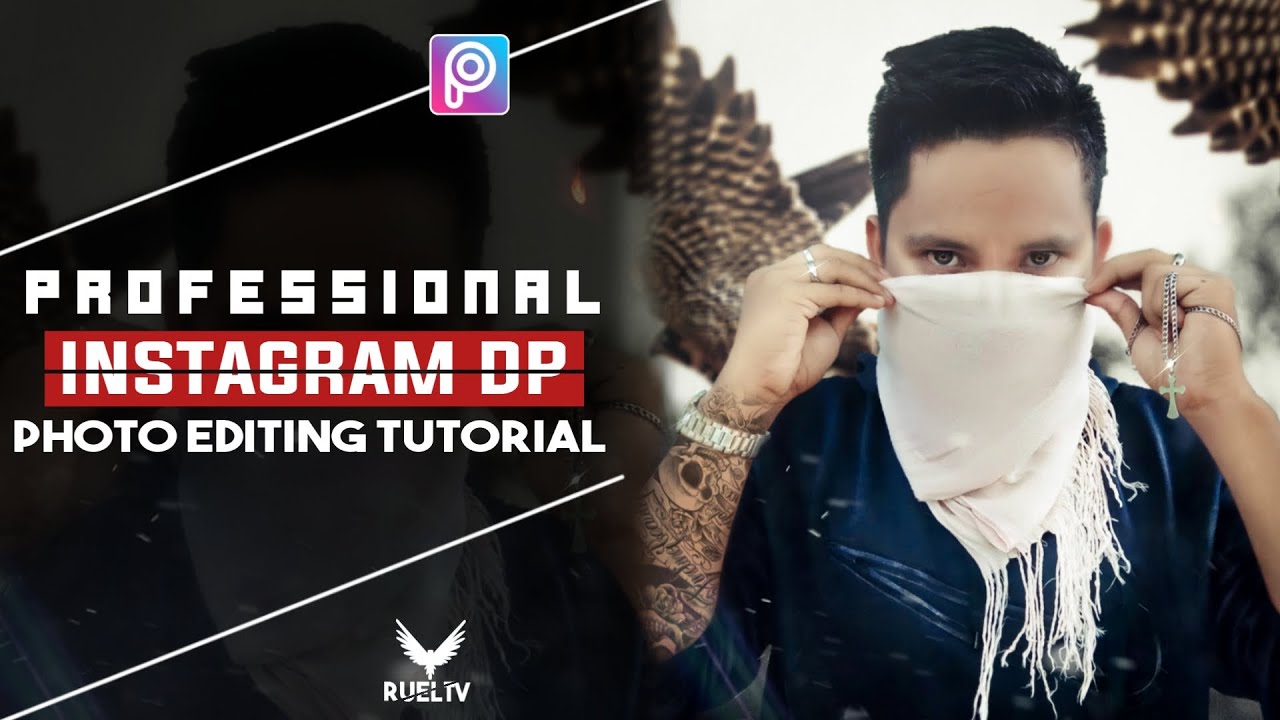 Professional Instagram DP | PicsArt Photo Editing Tutorial step by step ...