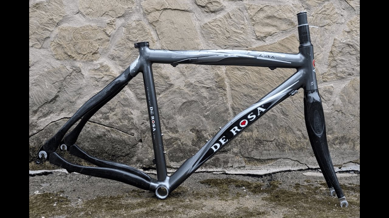 De Rosa Merak (700c) M 54 | full-carbon frameset - YouTube