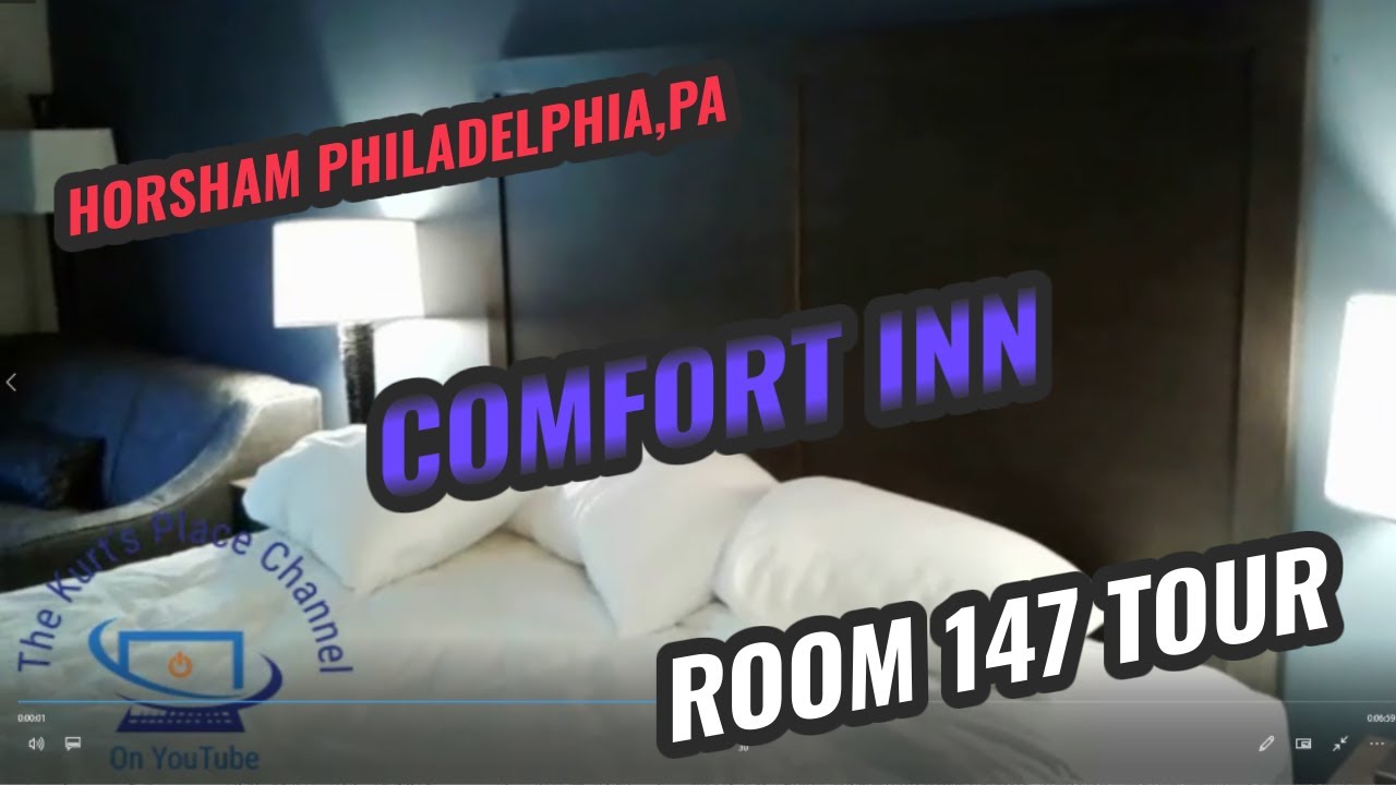 Comfort Inn Horsham Philadelphia,PA Room 147 Tour - YouTube