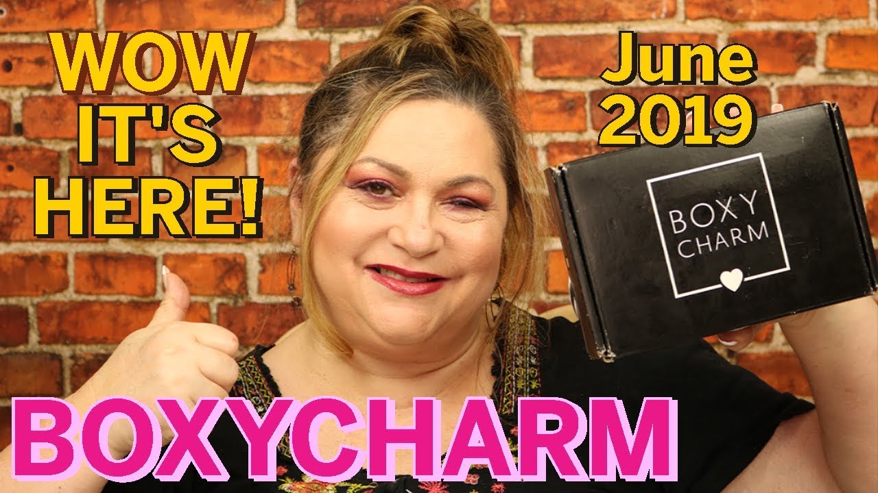 Boxycharm June 2019 Unboxing |Giveaway - YouTube