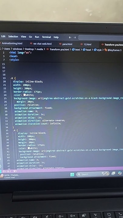 Html And Css Animation With Words Html Html5 Htmltutorial Cssanimation Animation Trending
