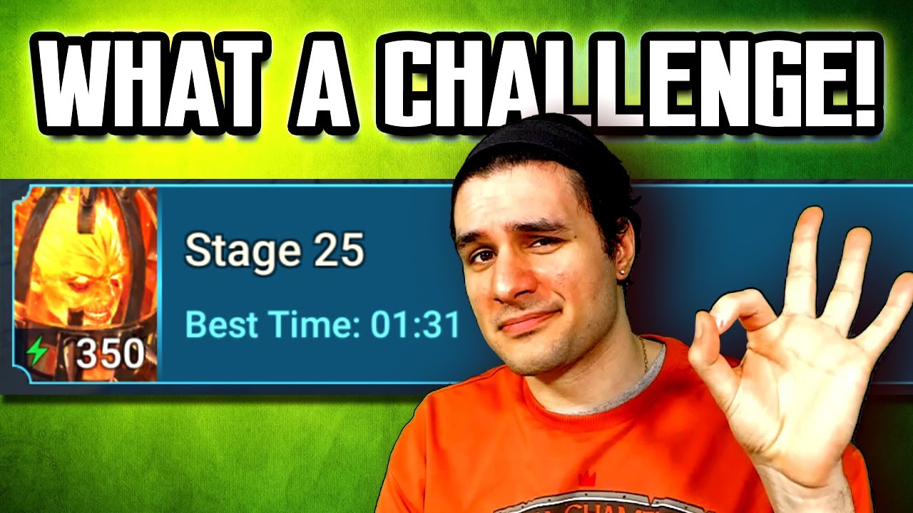 Fire Knight Stage 25 Team I Raid Shadow Legends - YouTube