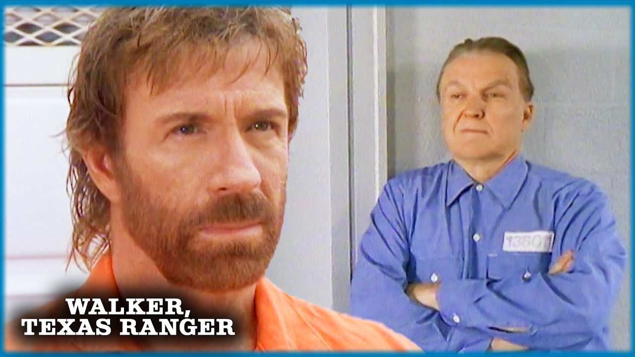 Walker Goes Undercover In Prison | Walker, Texas Ranger - YouTube