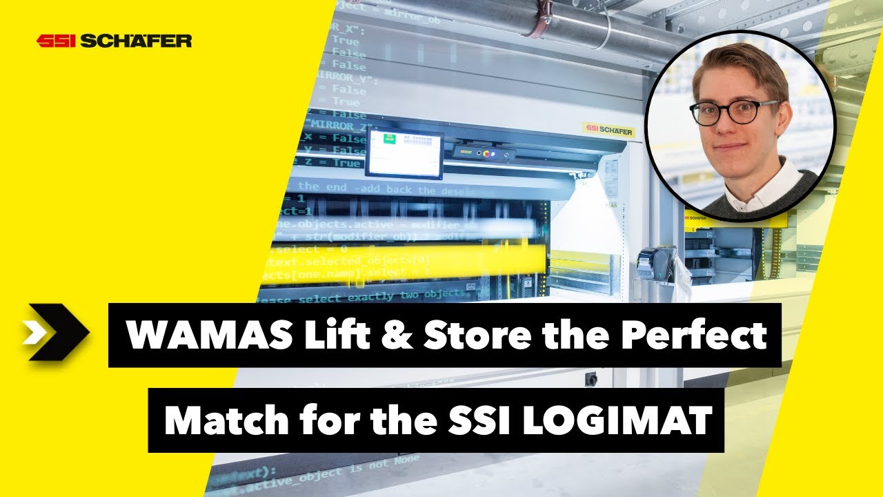 Why WAMAS Lift & Store Is the Perfect Match for the SSI LOGIMAT - YouTube