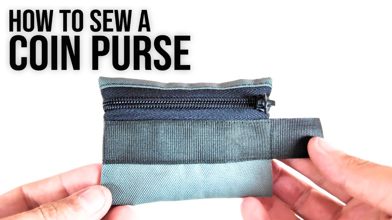 How to Sew a Coin Purse - YouTube