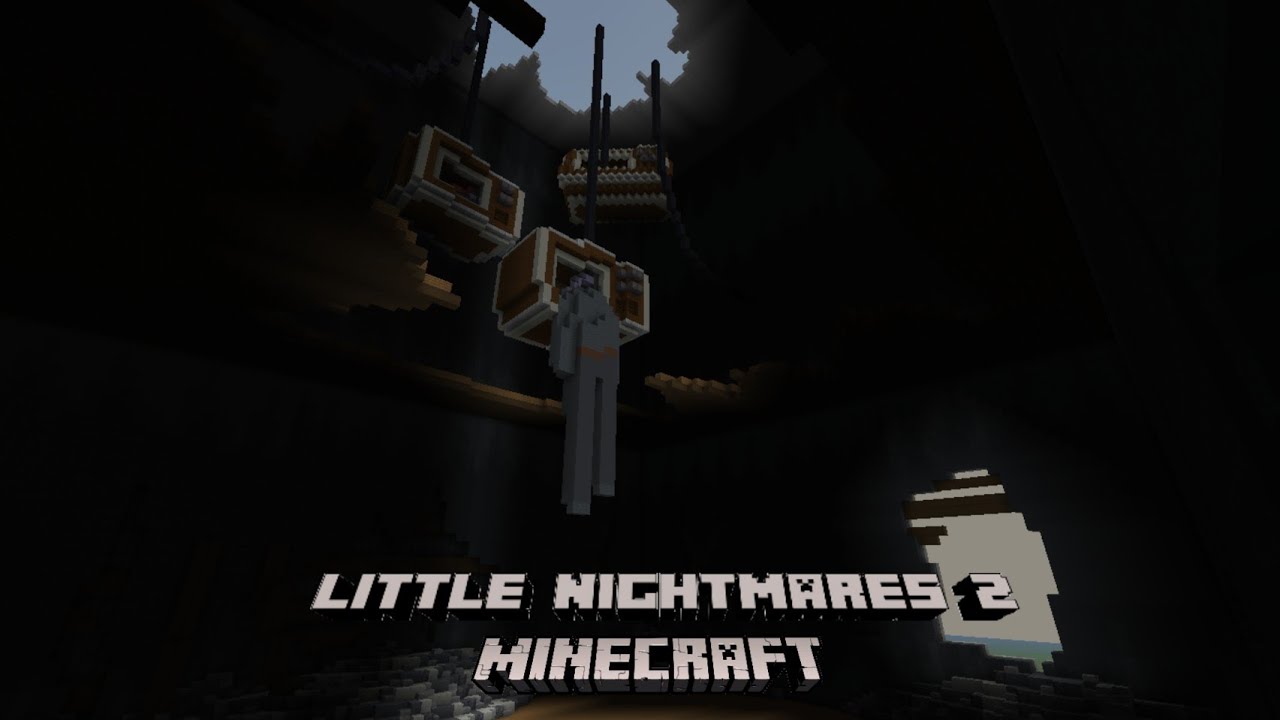 Little Nightmares 2 in Minecraft Pale City - YouTube