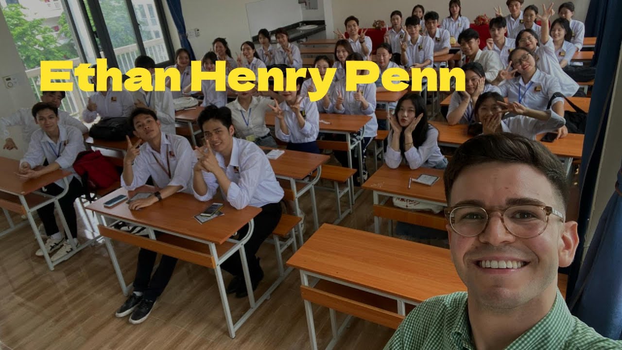 Ethan Henry Penn và những kỷ niệm ngọt ngào tại Trường Cao đẳng Lào Cai ...