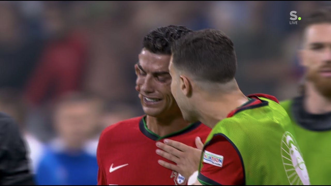 SADDEST MOMENT OF EUROS 2024 | CRISTIANO RONALDO CRYING AND EMOTIONAL ...