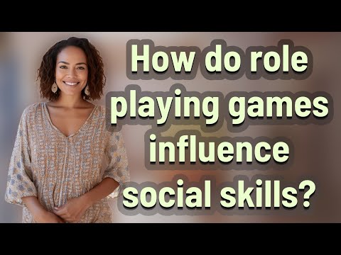 How do role playing games influence social skills? - YouTube